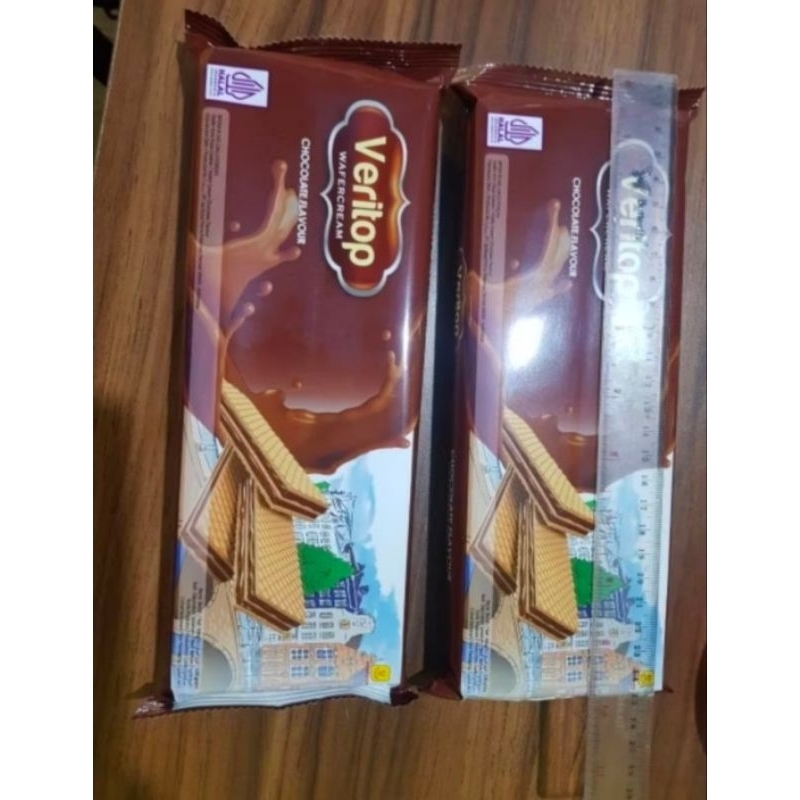 Jual VERITOP WAFER COKLAT 130GR | Shopee Indonesia
