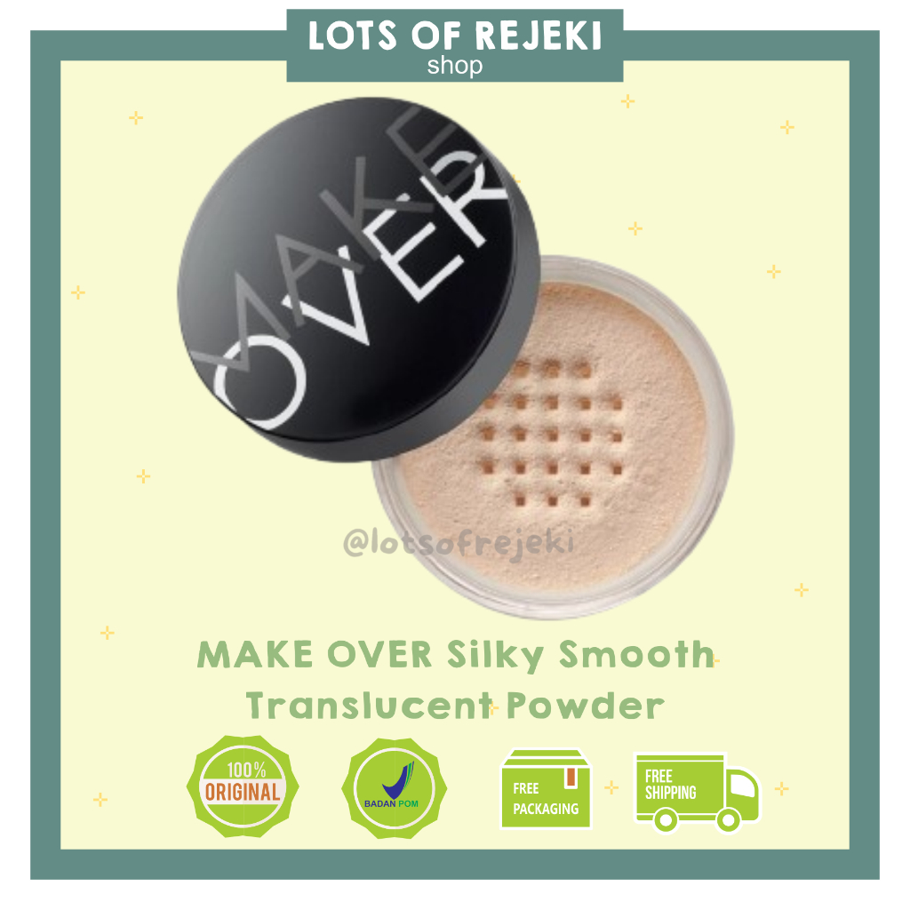 Jual MAKE OVER Silky Smooth Translucent Powder - Bedak Tabur Loose ...
