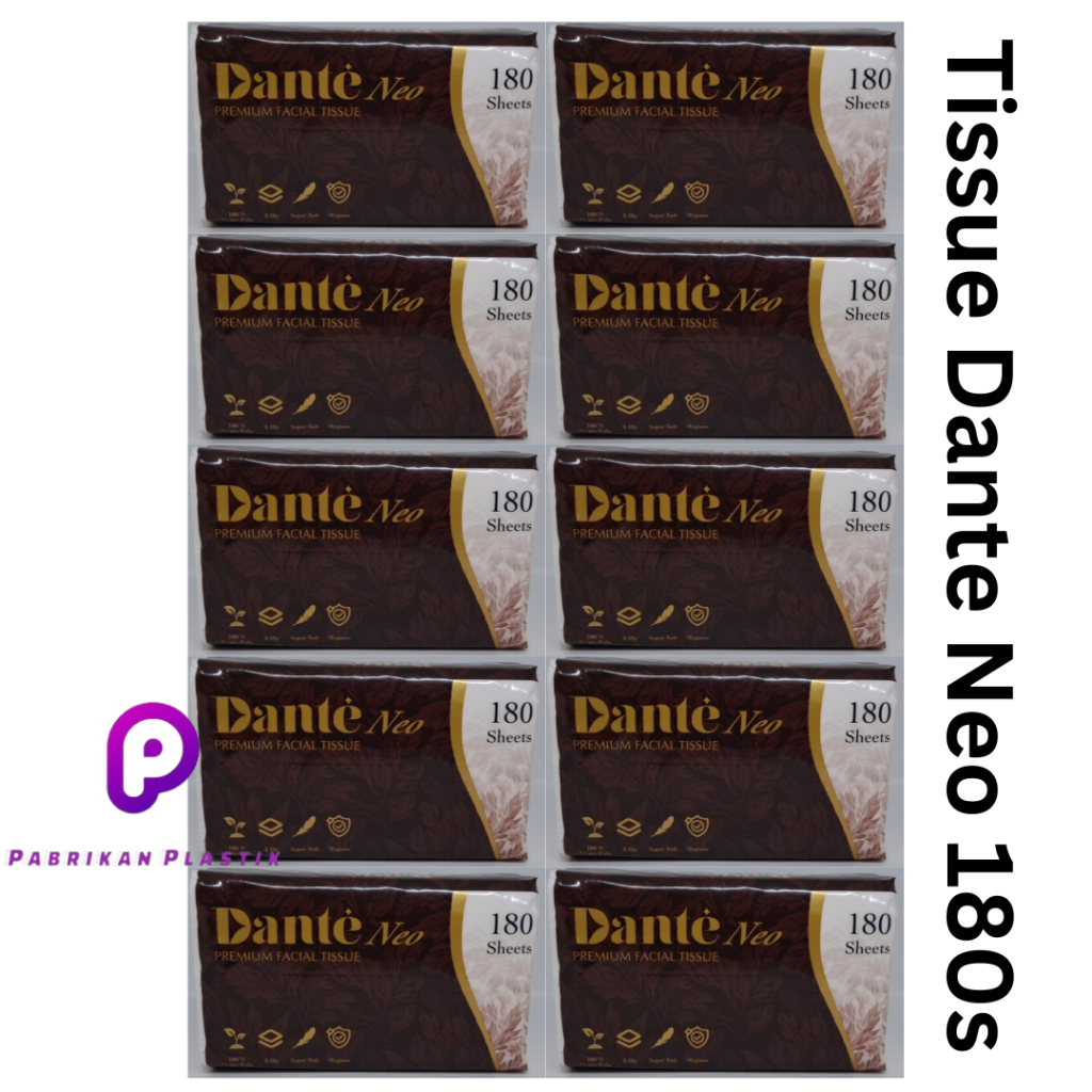 Jual Tissue Tisu Tissu Dante Neo 180s 10 pack lebih hemat dari jolly ...