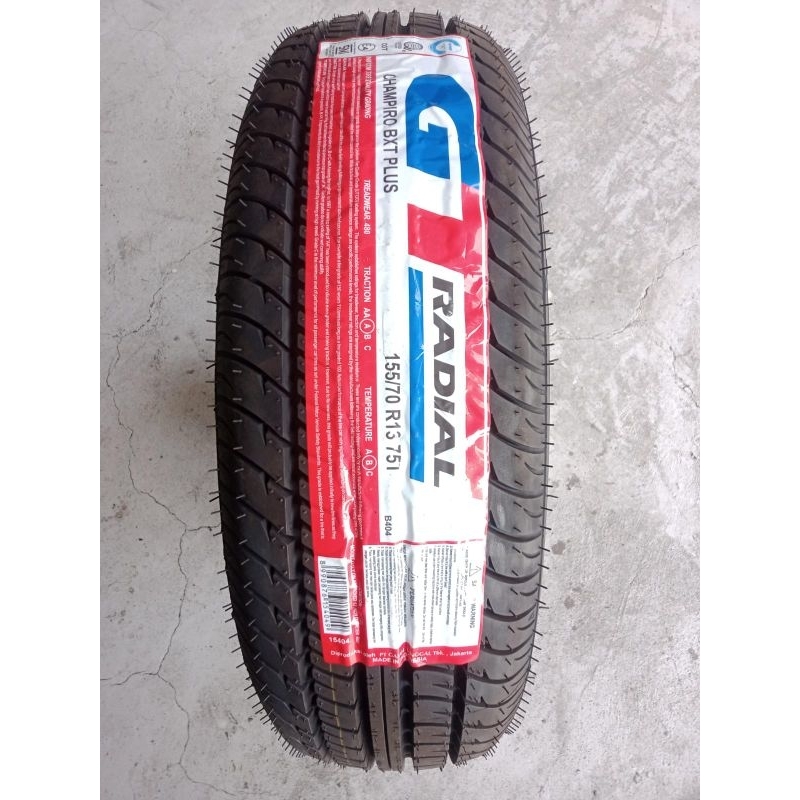 Jual GAJAH TUNGGAL CHAMPIRO BXT PLUS 155 70 R13 (DATSUN GO, KARIMUN ...