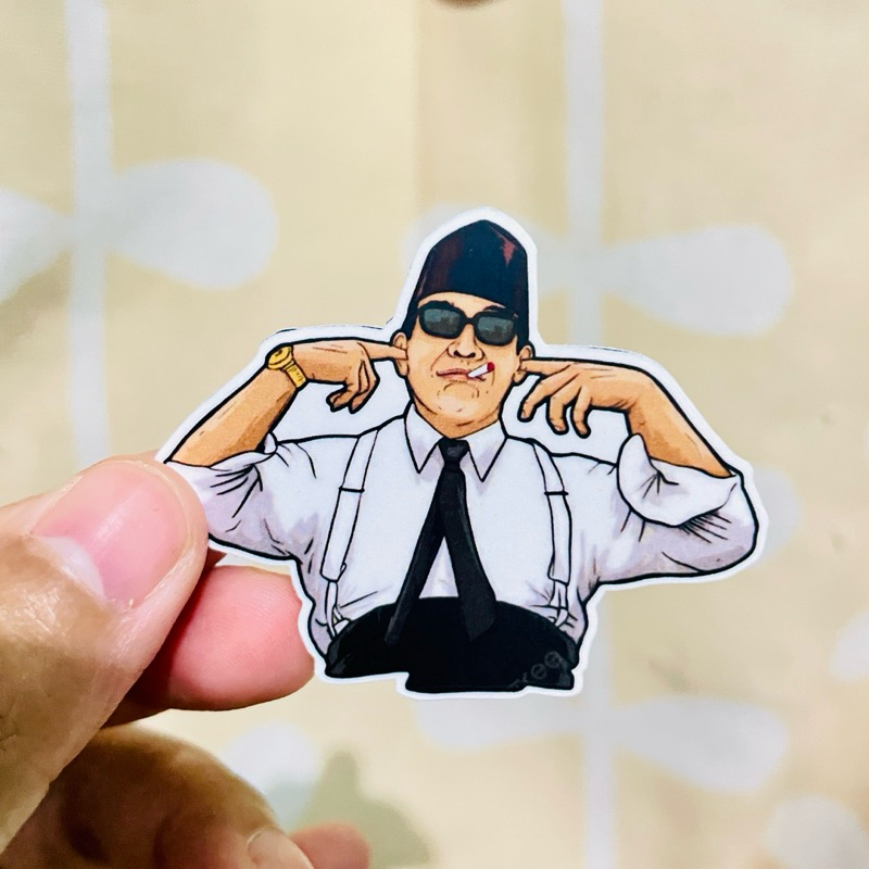Jual Stiker SOEKARNO | Stiker Presiden | Stiker Vinyl Waterproof ...