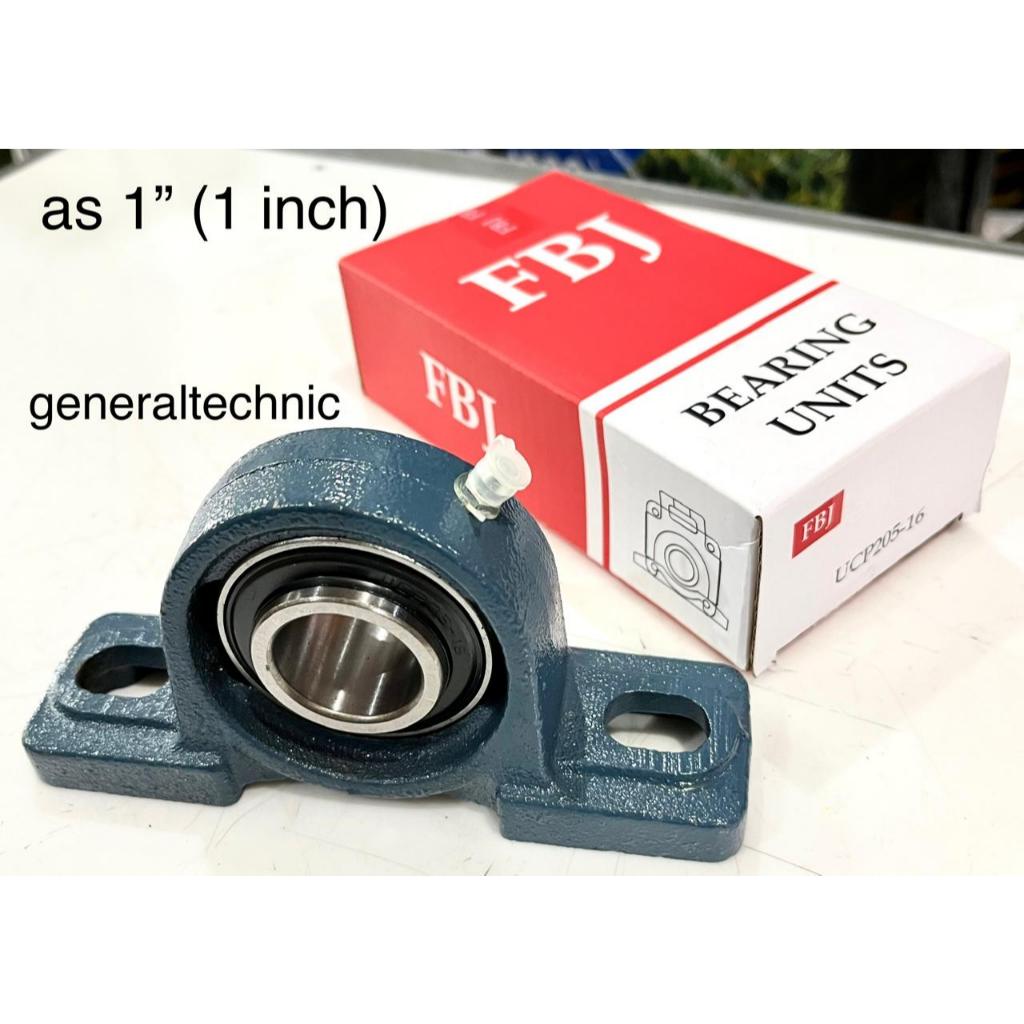 Jual Pillow Block UCP205-16 FBJ Bearing UCP205-16 Bearing Duduk UCP204-12 (As 1" / 25,4MM ...