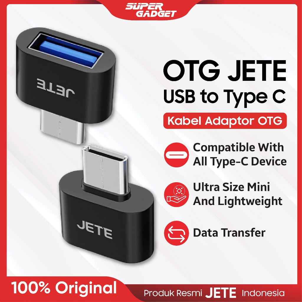 Jual OTG Mini Type C to USB Adapter Converte OTG Type C | Shopee Indonesia