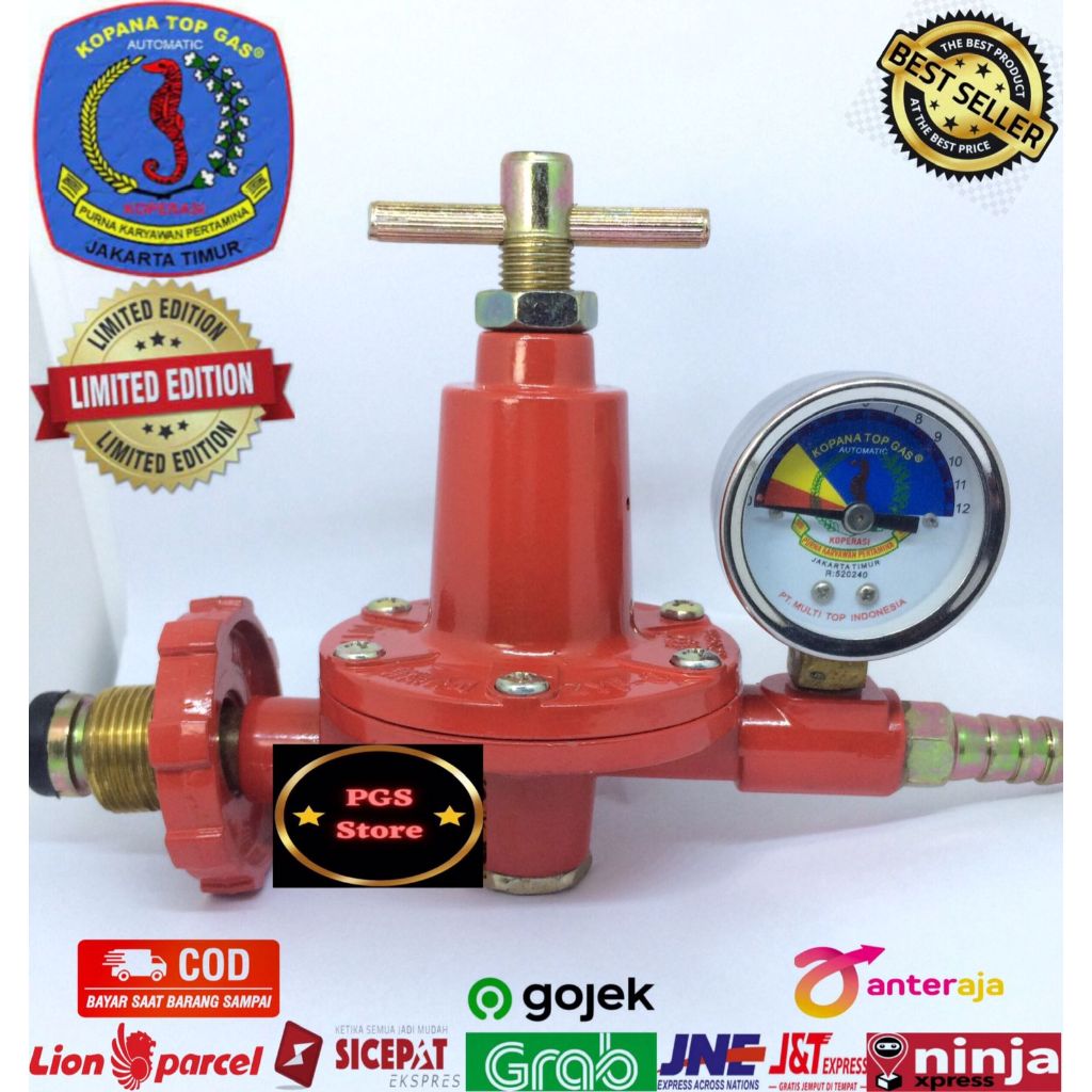 Jual Regulator Tekanan Tinggi 50Kg Automatic | Shopee Indonesia