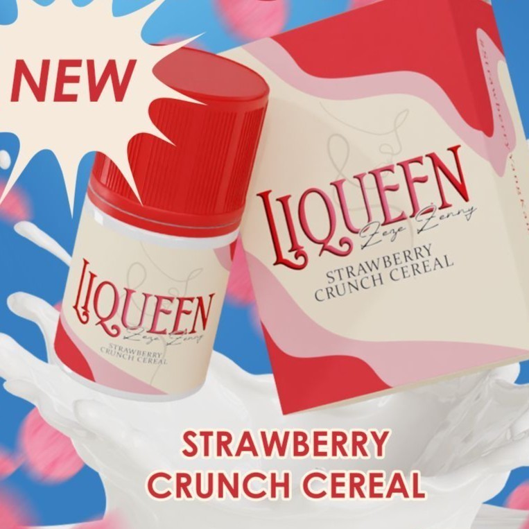 Jual LIQUEEN V3 STRAWBERRY CRUNCH CEREAL 60ML 3MG 6MG 9MG BY GOW ...