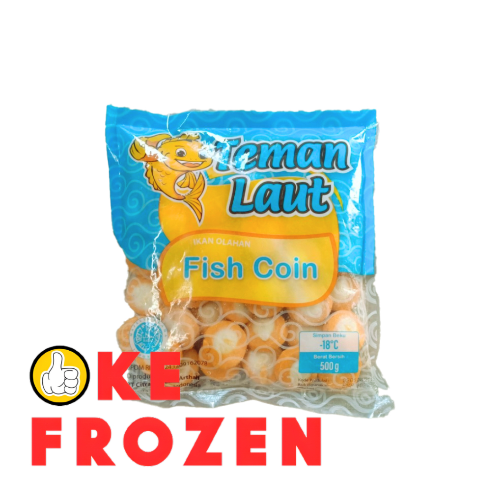 Jual TEMAN LAUT FISH COIN 500GR | Shopee Indonesia