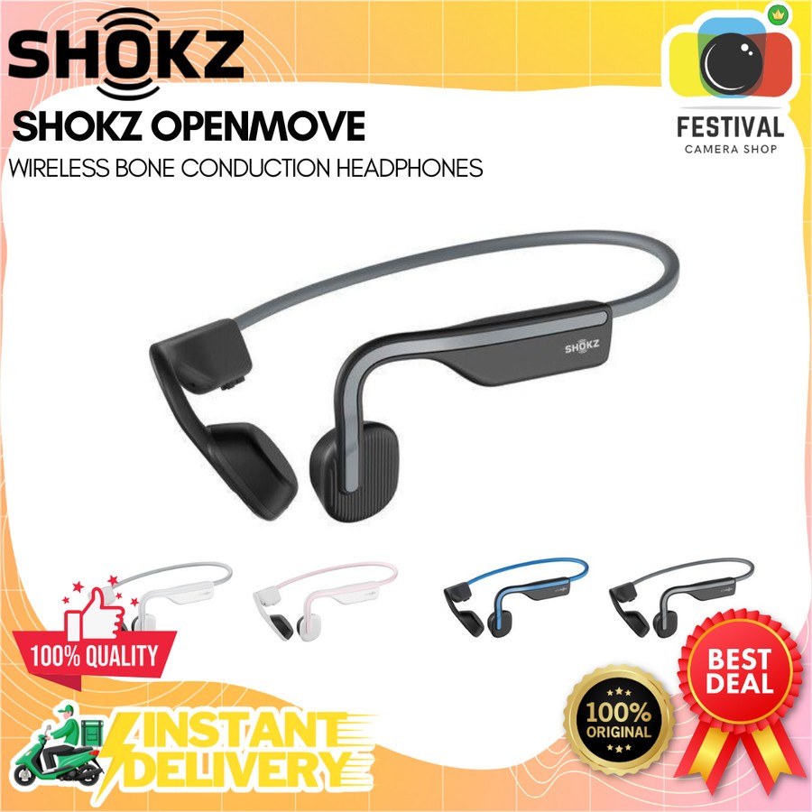 Jual Shokz openmove Open Move Wireless Bone Conduction Headphones ...