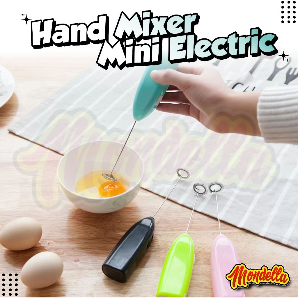 Jual Hand Mixer Mini Electric Alat Pegaduk Pengocok Telor Tangan ...