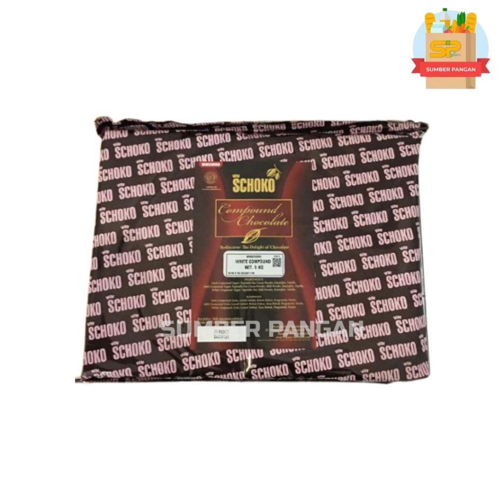 Jual SCHOKO Dark Compound Chocolate Block Grande - 5 Kg / Coklat ...