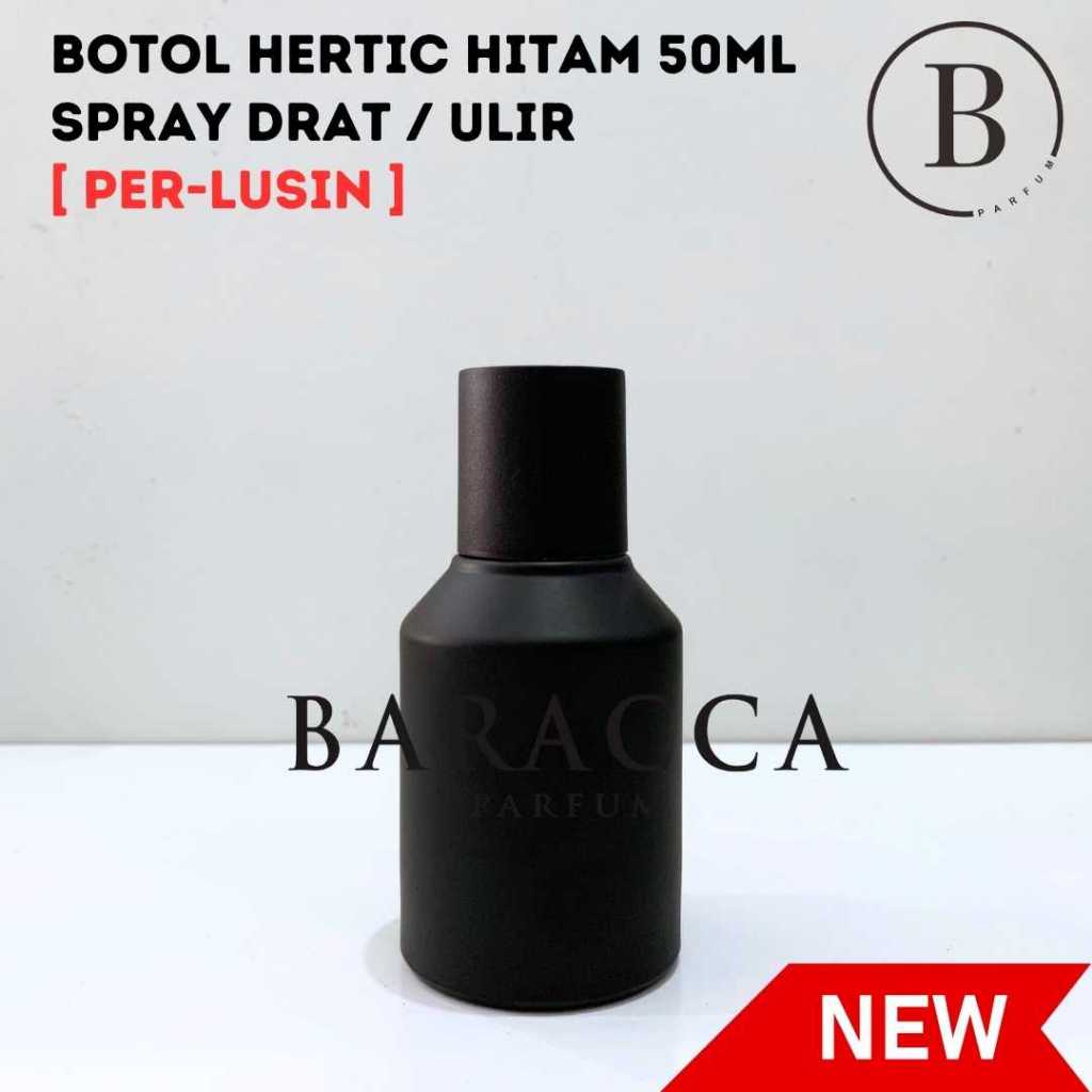 Jual Botol Parfum Hertic 50ML Drat Full Hitam - Botol Parfum Kosong ...