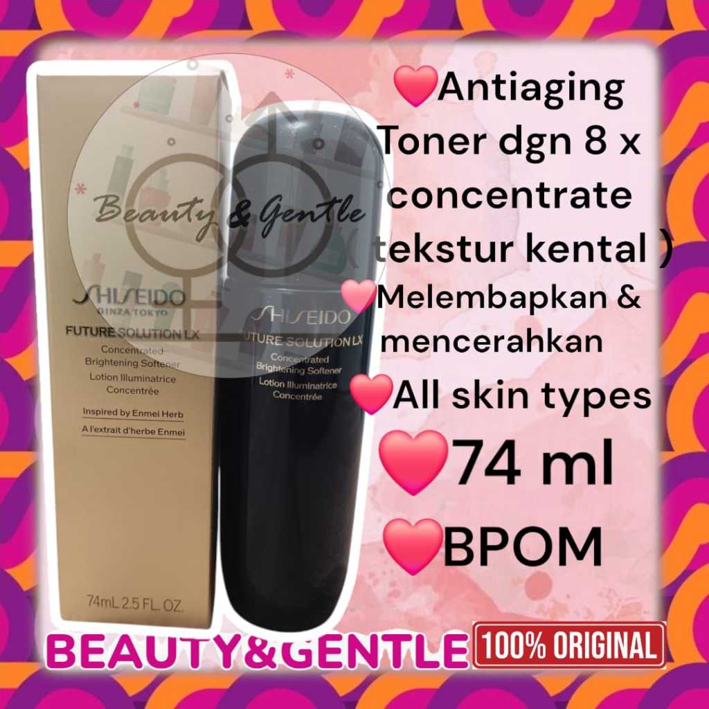 Jual PROMO Future Solution LX SERIES - Concentrated Brightening Toner / Softener - Cream - Serum ...