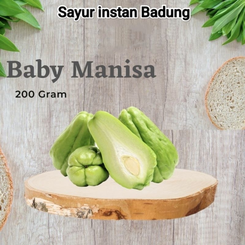 Jual Sayur baby Manisah (baby Labu Siam) -+200gr | Shopee Indonesia