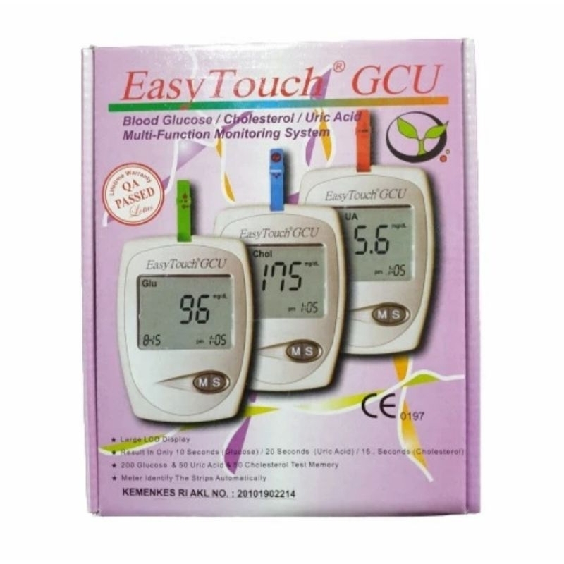 Jual Alat MultiChek EasyTouch GCU 3in1 | Shopee Indonesia