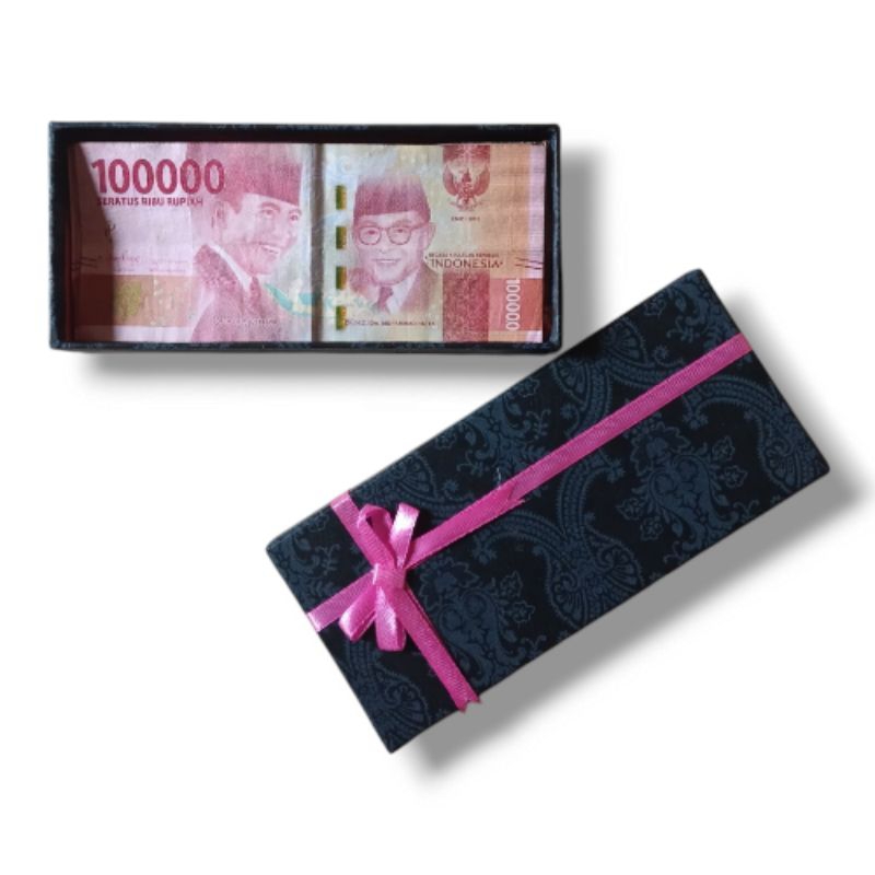 Jual KOTAK GIFT BOX MAHAR/PERHIASAN/AKSESORIS ANGPAO BOX ukuran 16x7x2 ...