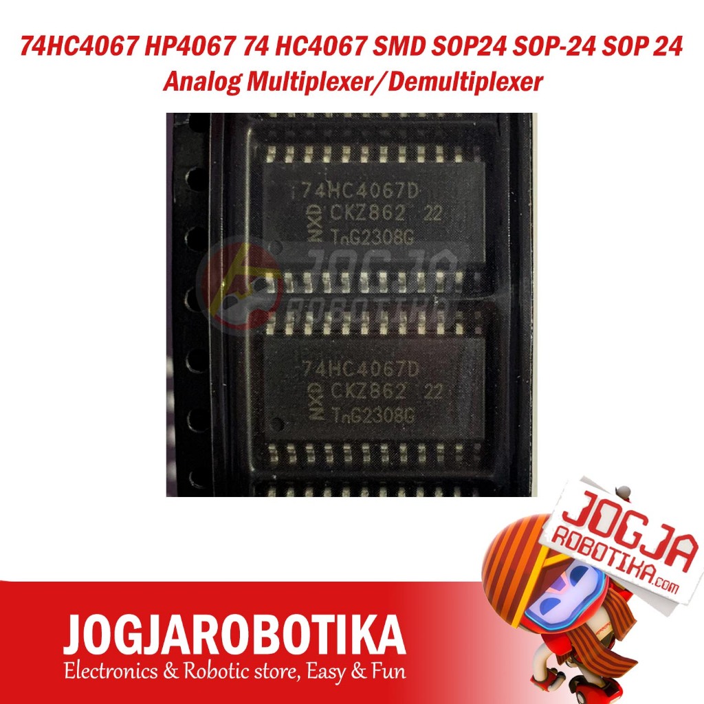 Jual 74HC4067 HP4067 74 HC4067 SMD SOP24 SOP-24 SOP 24 Analog Multiplexer/Demultiplexer | Shopee ...