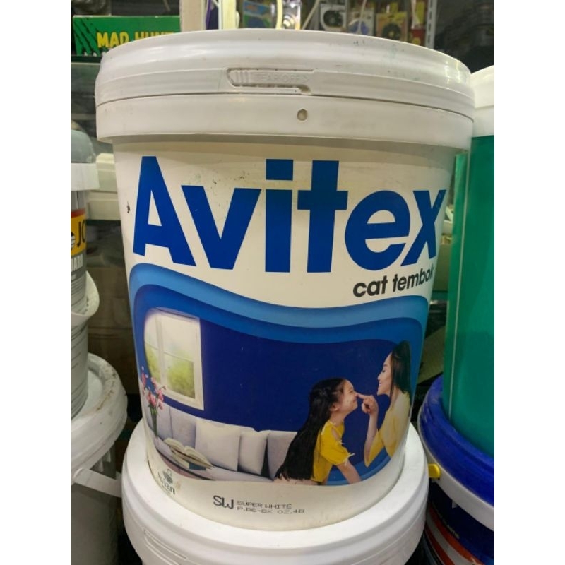 Jual AVITEX CAT TEMBOK Interior Pail // 25Kg Original 100% | Shopee ...