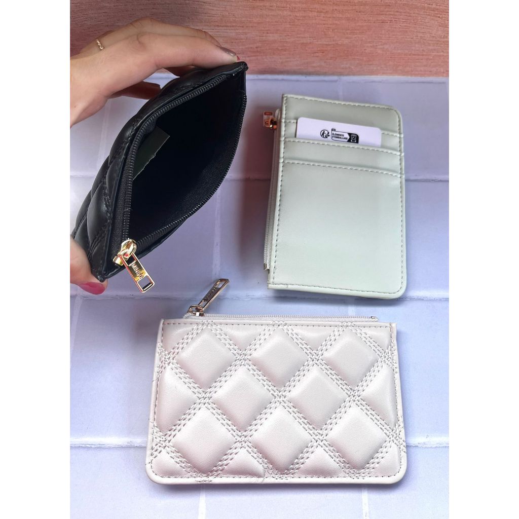 Jual COD BALI MINISO Wallet Diamond Lattice Pattern Dompet Miniso ...