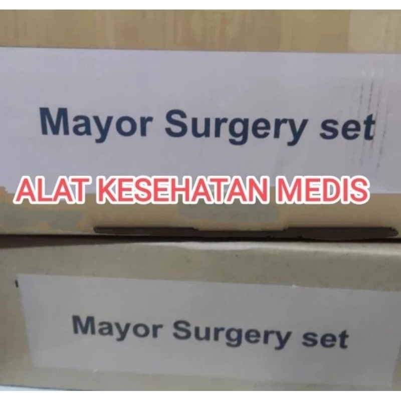Jual ALAT BEDAH MAYOR SET / MAJOR SURGERY INSTRUMENT SET | Shopee Indonesia
