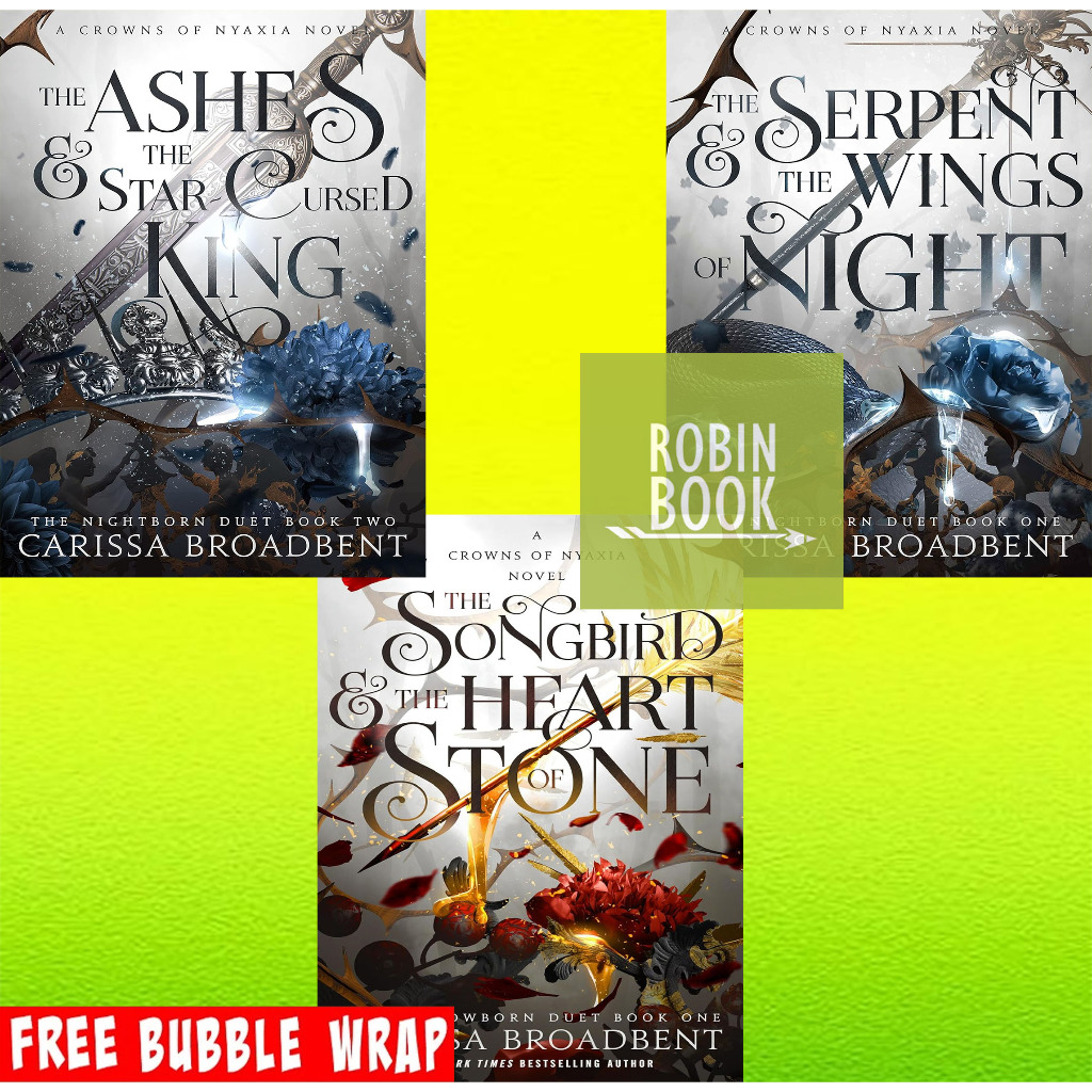 Jual (English) Crowns of Nyaxia (3 book series) by Carissa Broadbent | Shopee Indonesia