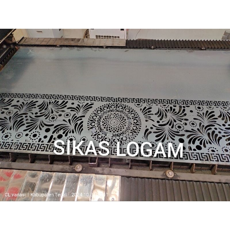 Jual LASER CUTTING 200X60cm tebal 1,5mm plat besi cnc | Shopee Indonesia