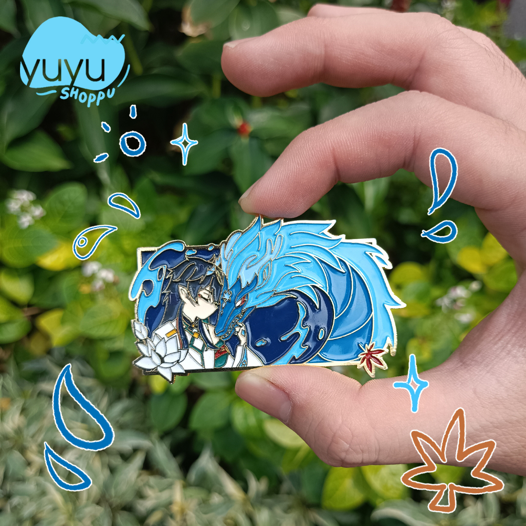 Jual Enamel Pin IL Dan Heng - Pin Enamel Honkai Star Rail Imbibitor ...
