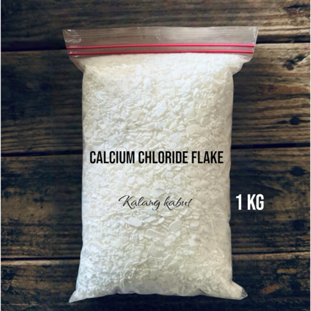 Jual kalsium klorida / calcium chloride / chcl2 - 1 kg | Shopee Indonesia