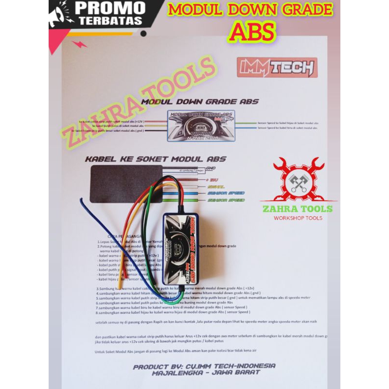 Jual MODUL DOWN GRADE ABS TO NON-ABS YAMAHA XMAX, NMAX. & AEROX ...