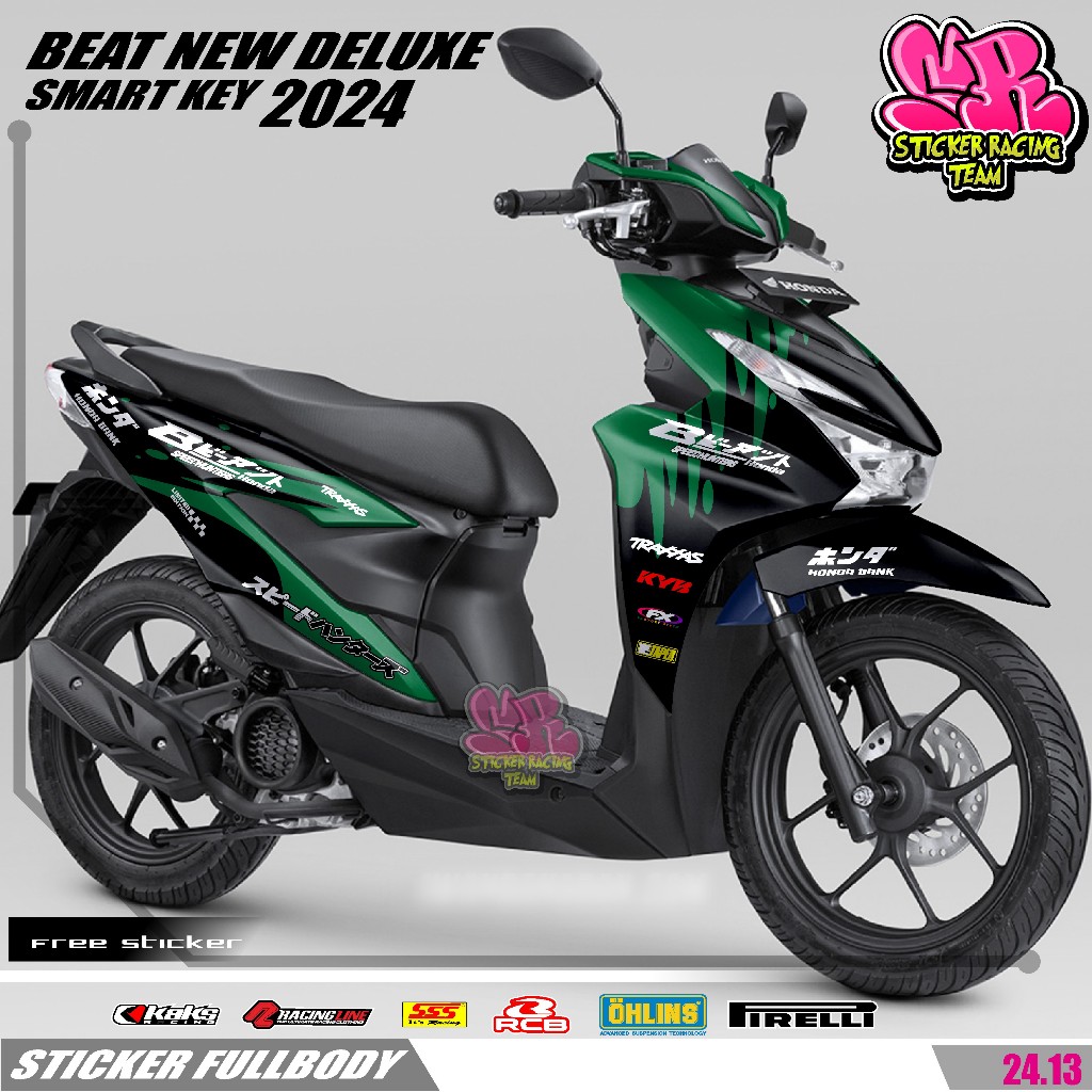 Jual COD Sticker Honda Beat CBS New Deluxe Smart Key 2024 2025 Sticker ...