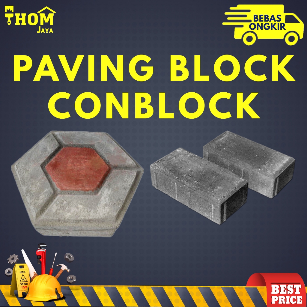 Jual PAVING BLOCK / PAVING BLOK / CONBLOCK / KONBLOK / PAVING BLOK SEGI ...