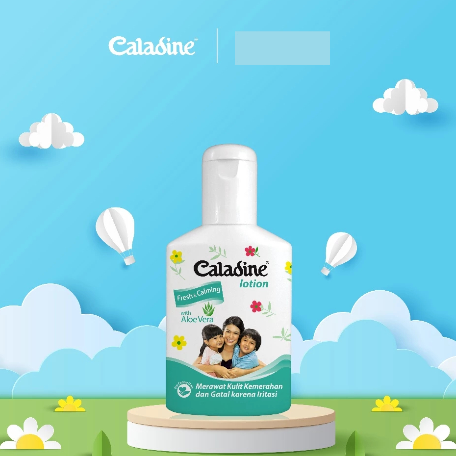 Jual Caladine Lotion Fresh and Calming 50ml dengan Aloe Vera untuk Kulit Gatal dan Iritasi ...