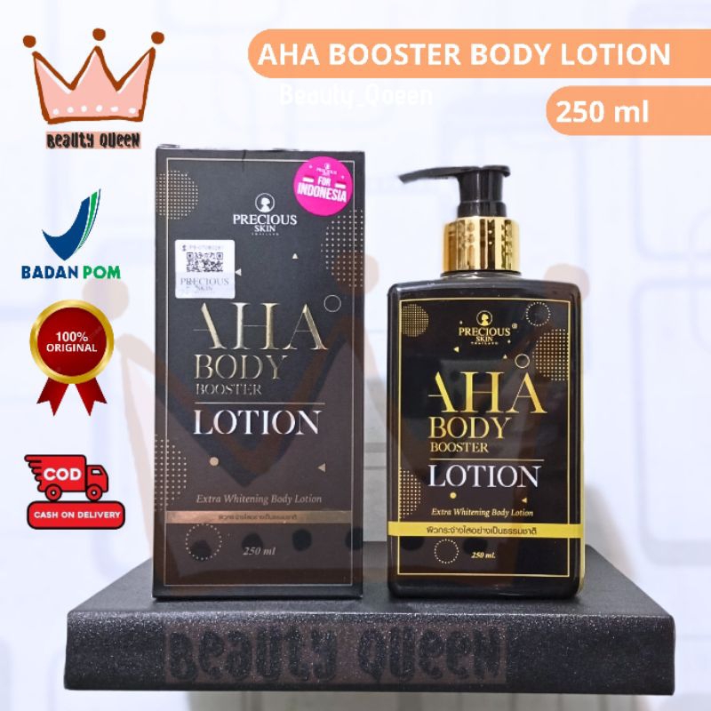 Jual AHA BOOSTER WHITENING BODY LOTION ORIGINAL By PRECIOUS SKIM ...