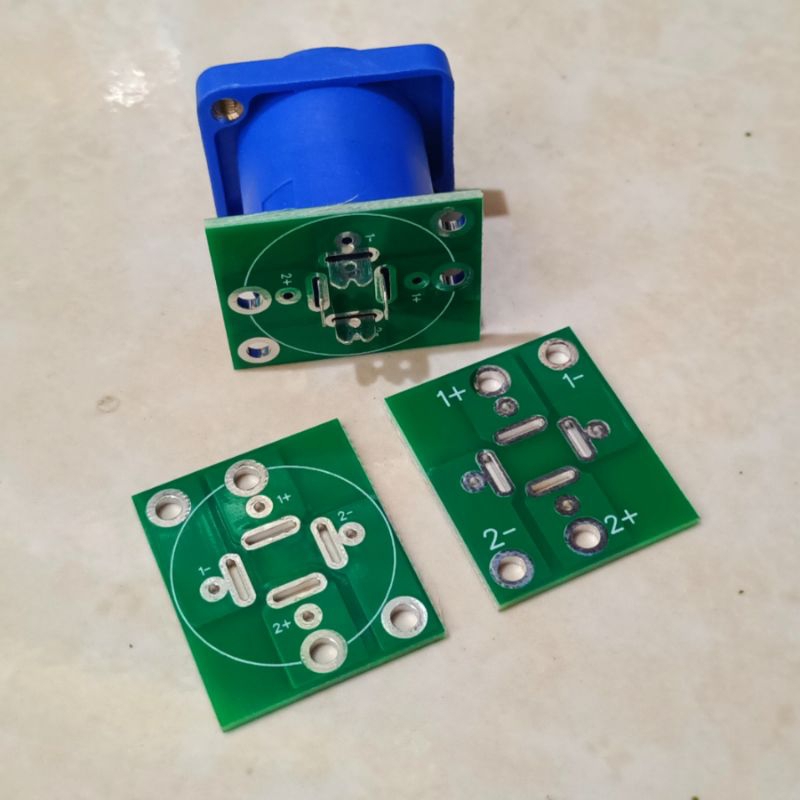 Jual PCB Speakon Soket Double Layer | Shopee Indonesia