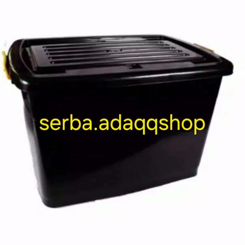 Jual Box Container 150 hitam roda / Container Box 150 Hitam / Box ...