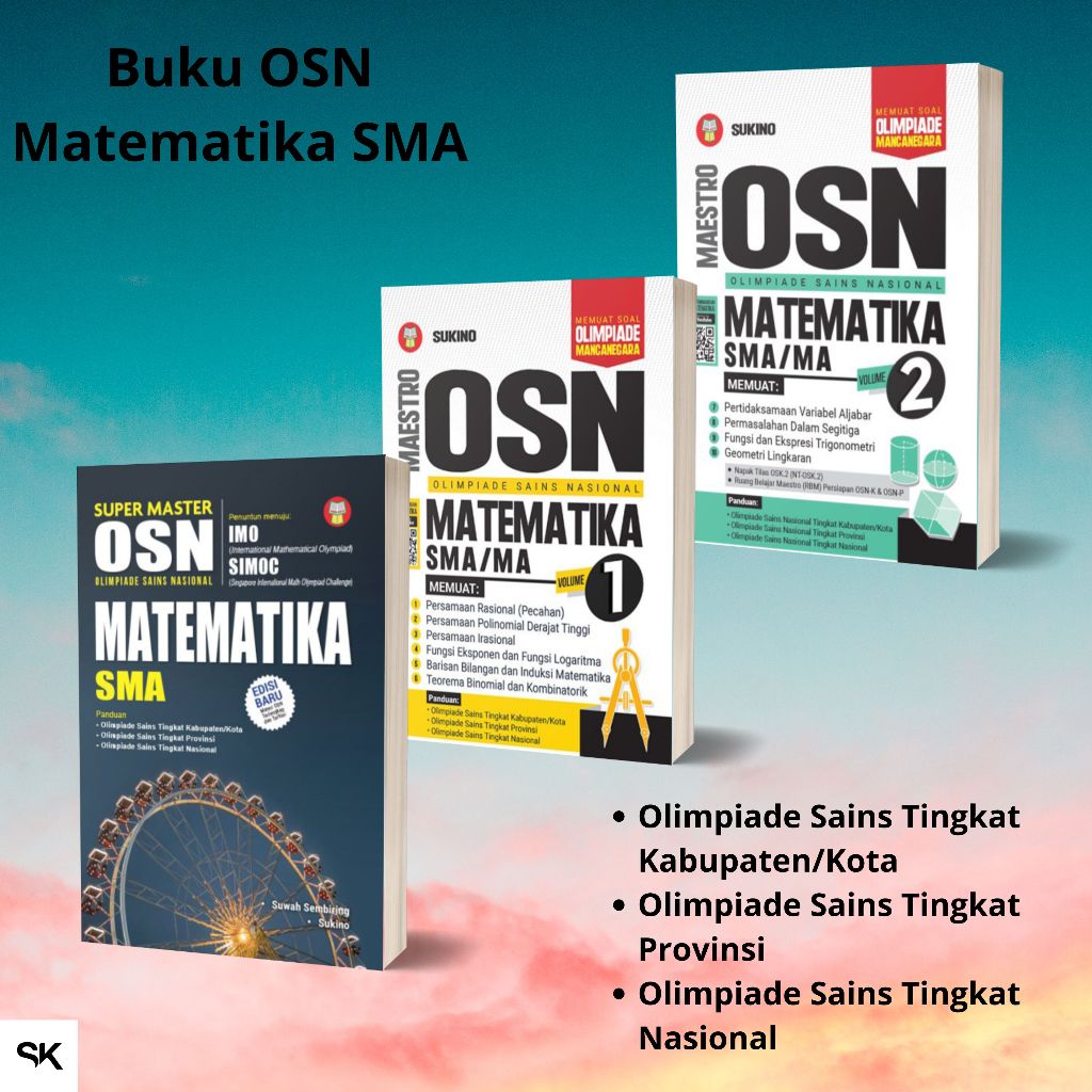 Jual Buku OSN/KSN/Olimpiade Matematika SMA/MA | Shopee Indonesia