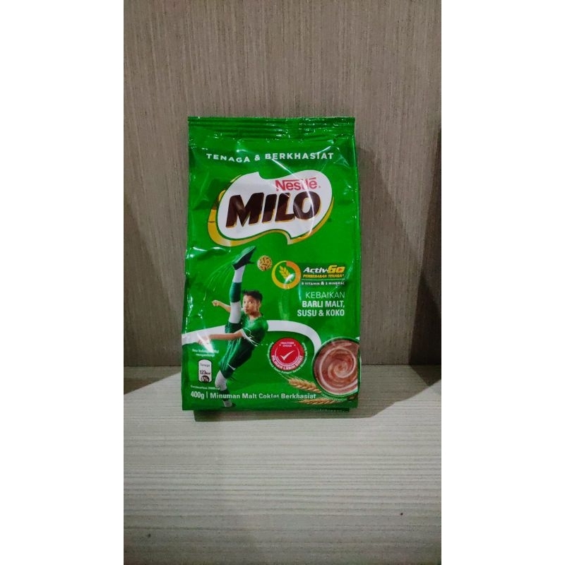 Jual milo bubuk 400 grm(1-2026) | Shopee Indonesia