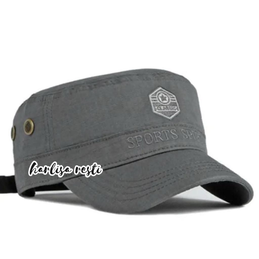 Jual topi pria komando bordir sport spirit komando model terlaris ...