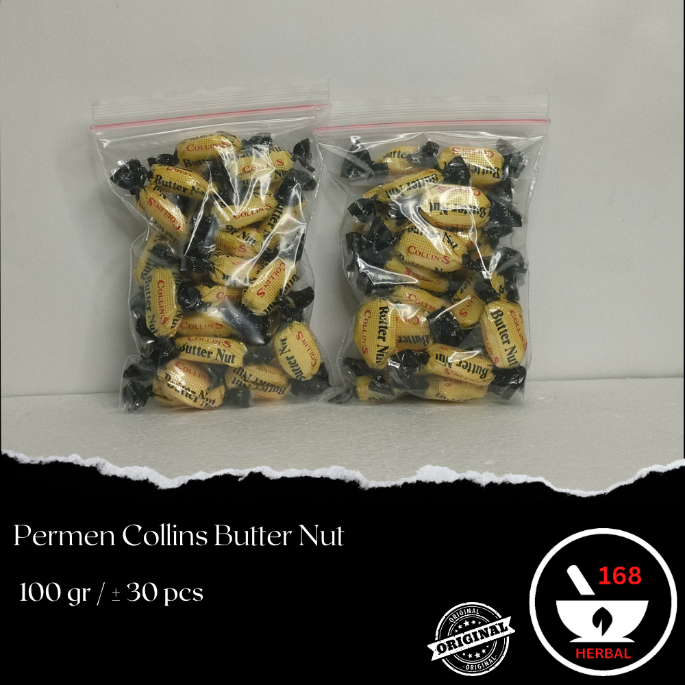 Jual Permen Collins Butternut (permen kacang collins) - 100gr - Repack ...