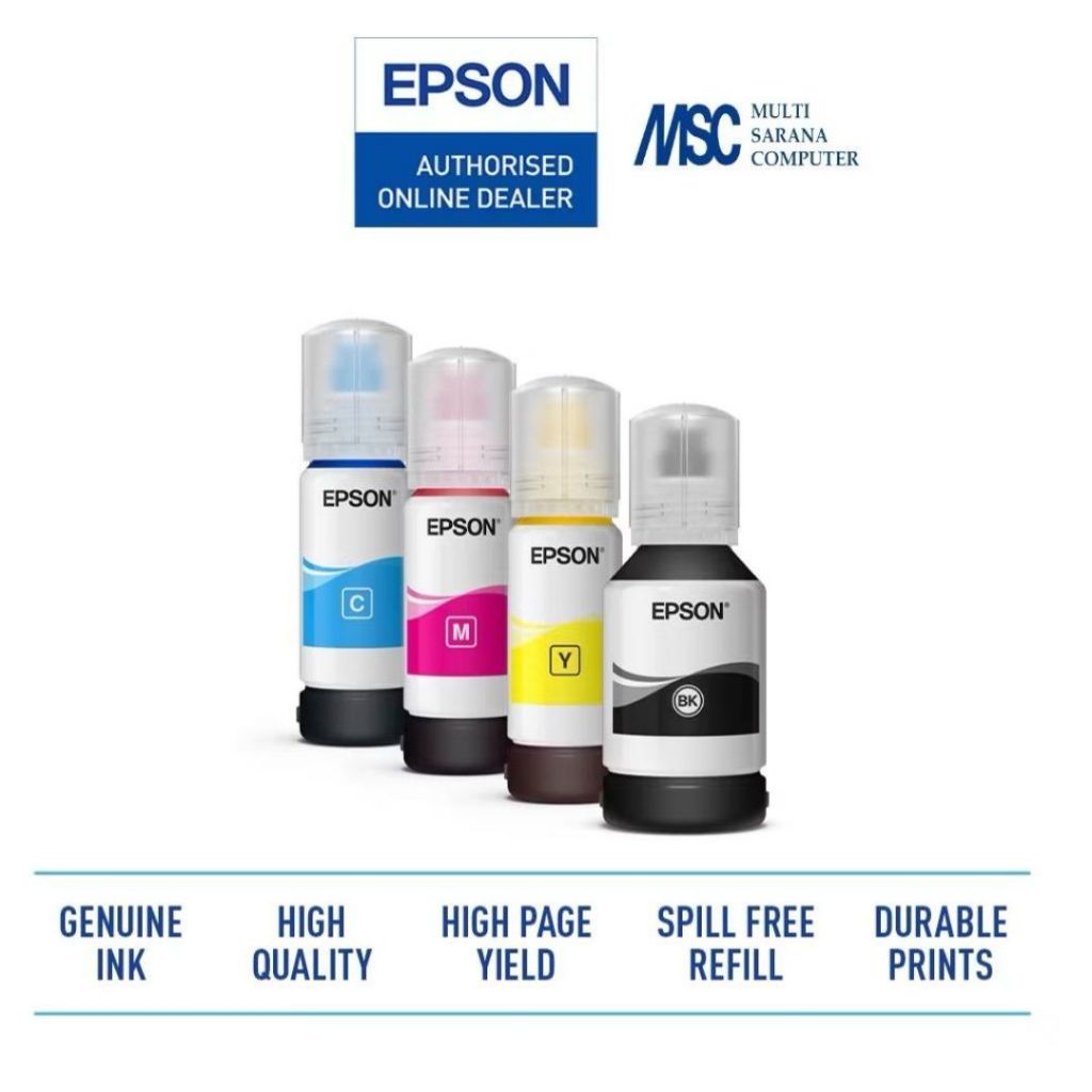 Jual Tinta Epson 001 T001 T-001 T 001 COLOR T03Y - For L4150 L4160 ...