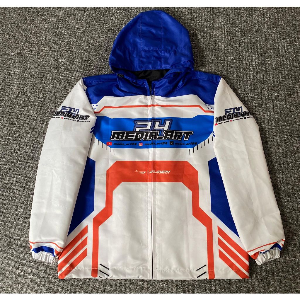 Jual JAKET RACING Jaket paraut racing custom full printing jaket balap ...