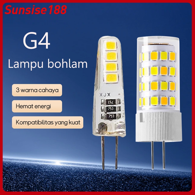 Jual G4 Pin Bohlam Kecil Led Dua Pin Soket Manik Lampu 12V 220V Lampu ...