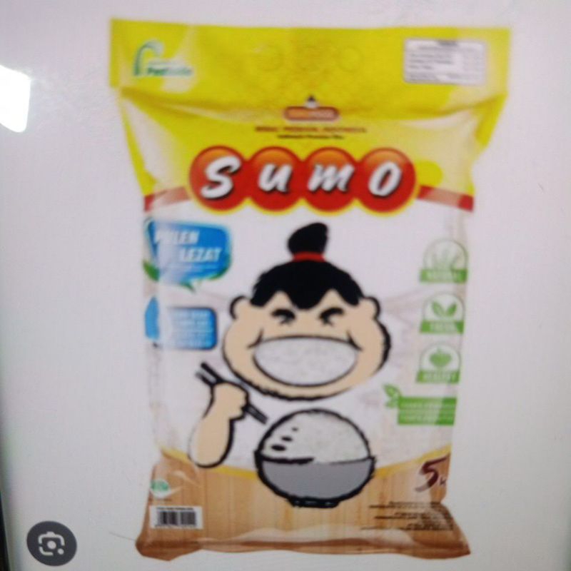 Jual Beras Sumo 5 kg kemasan kuning | Shopee Indonesia