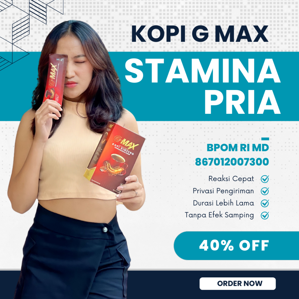 Jual Kopi G max kuat tahan lama 100% original Penambah Stamina pria Kuat di ranjang G-MAX Kopi ...