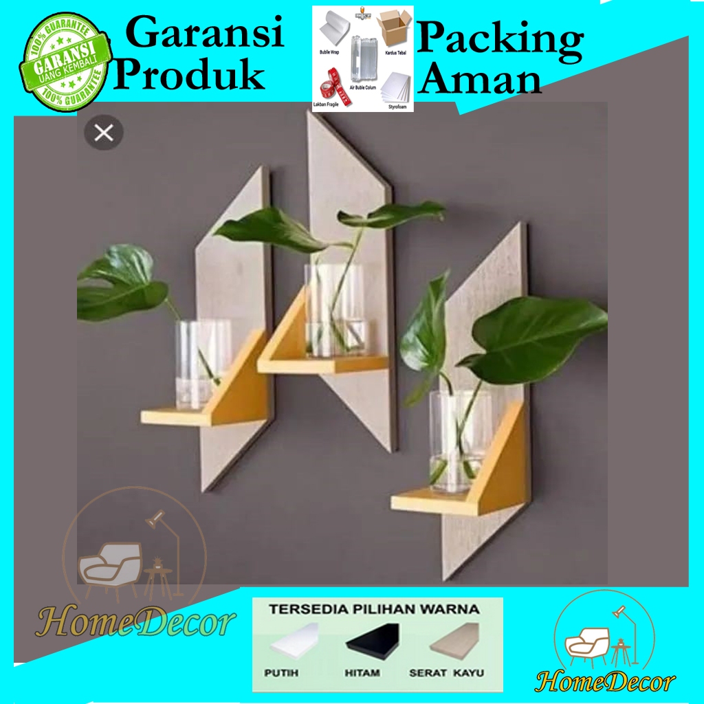 Jual Rak Hias Dinding rak Kayu Rak Dinding rak ambalan Rak Bunga ...
