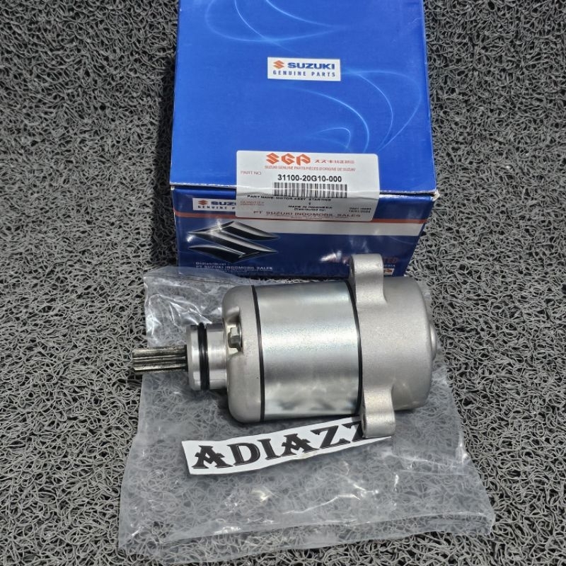 Jual dinamo stater starter mitsuba shogun 125 r fd fl rr robot original ...