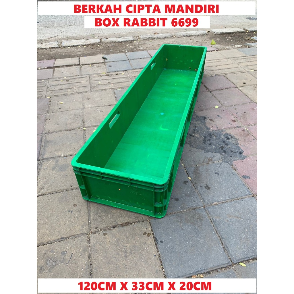 Jual Box Rabbit container industri Bok Plastik Ikan Bak Hidroponik Box ...
