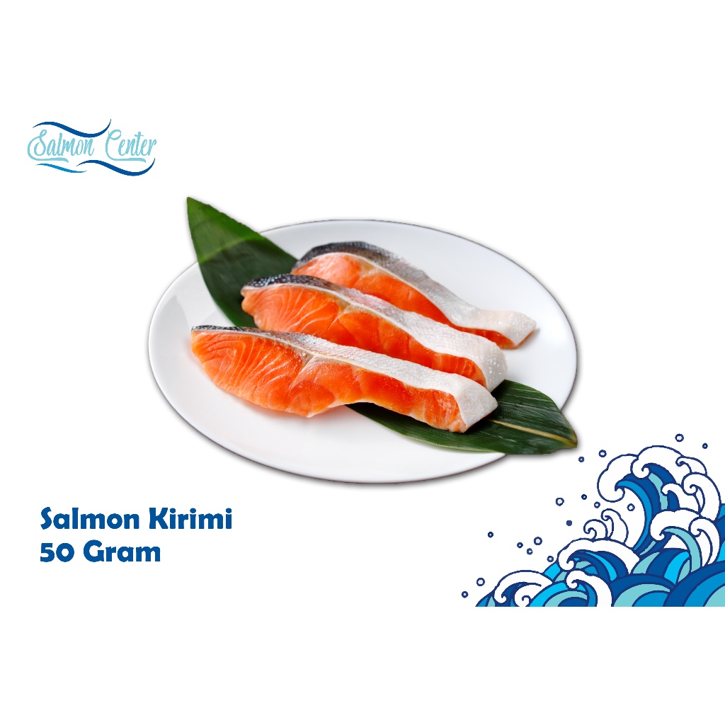Jual Salmon potongan Kirimi 50gr | Shopee Indonesia