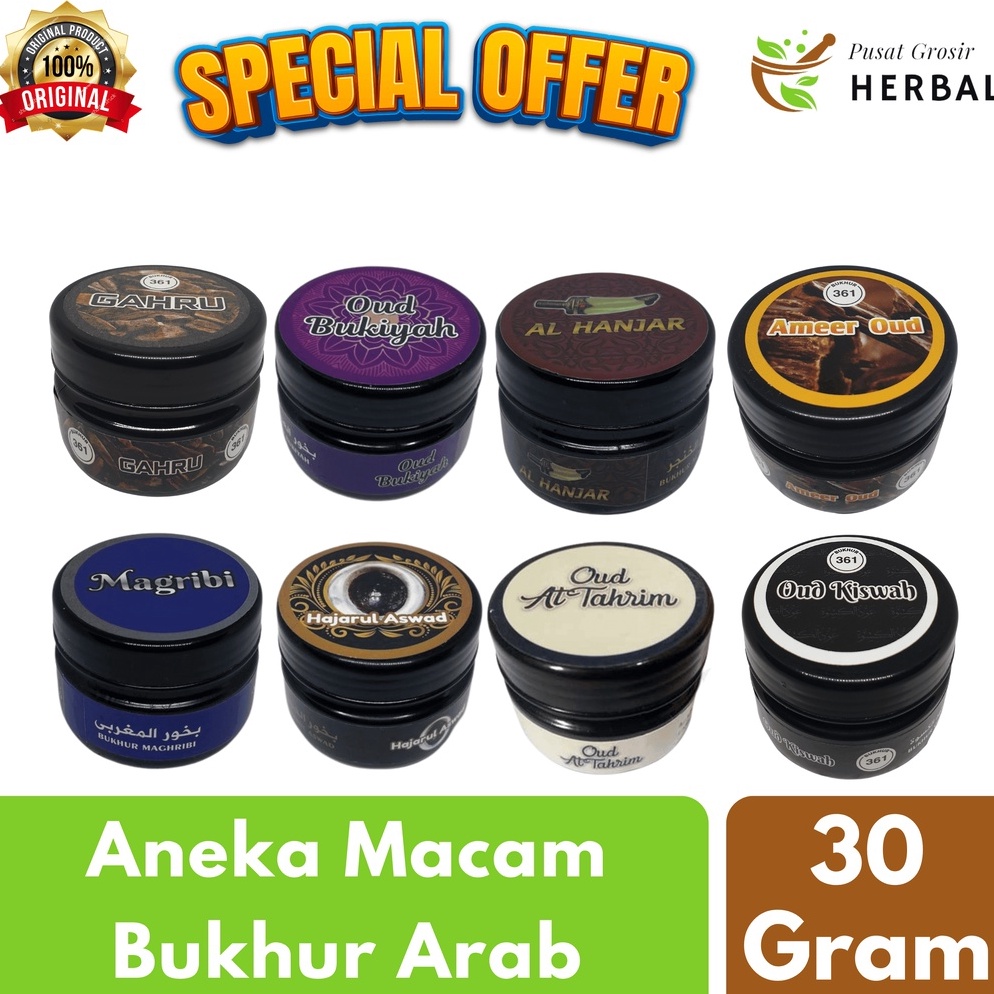 Jual Ready Now Buhur Bukhur Dupa Bakhoor Arab Beragam Varian Hajar ...
