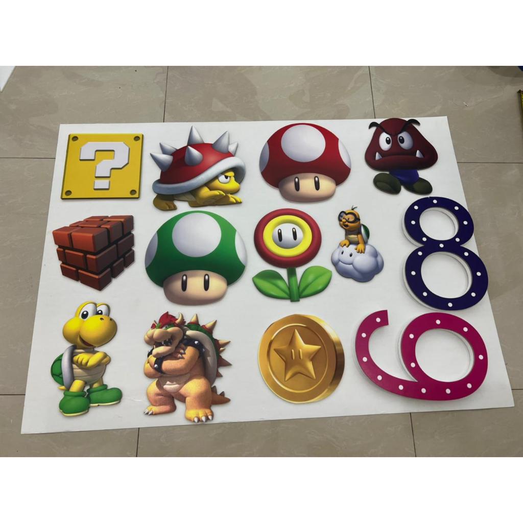 Jual pop up tempel hiasan ulang tahun untuk dekorasi backdrop custom ...
