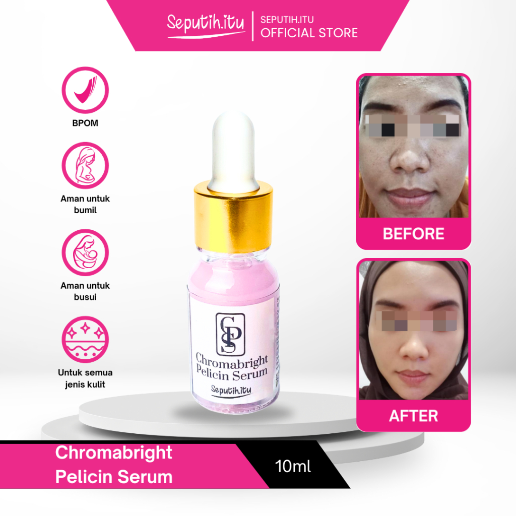 Jual Chromabright Pelicin Serum by Seputih.itu | Shopee Indonesia