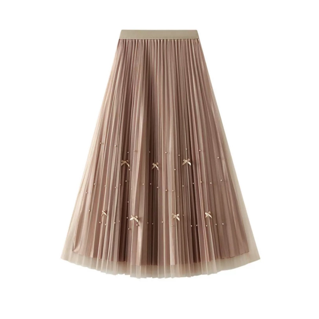 Jual Rok Tutu Shimmer Pita Mutiara Midi Rok Tutu Bangkok Viral Rok ...